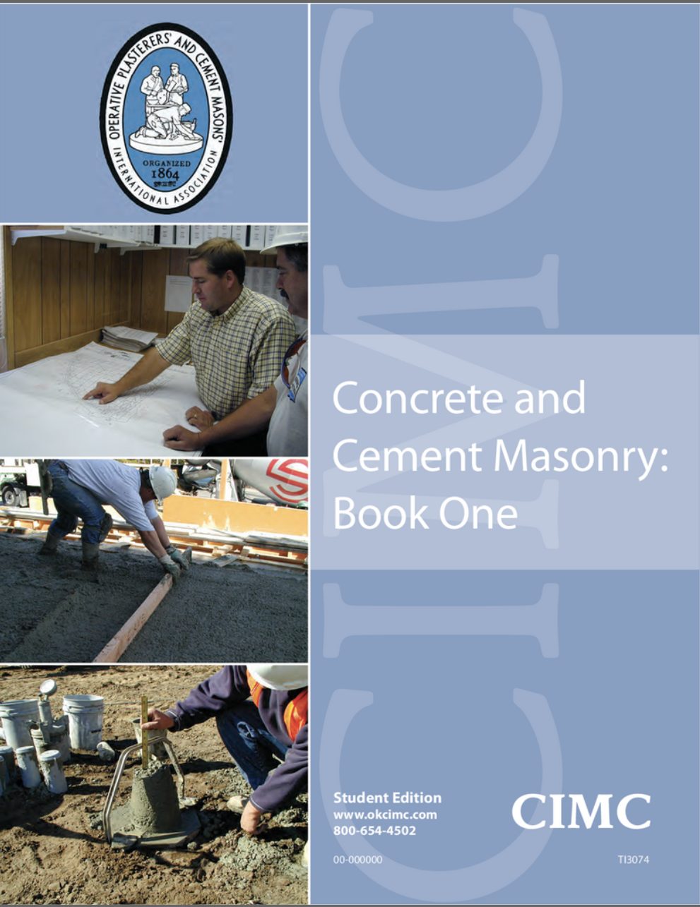 Concrete & Cement Masonry Book 1 – OPCMIA National Plastering Industry ...